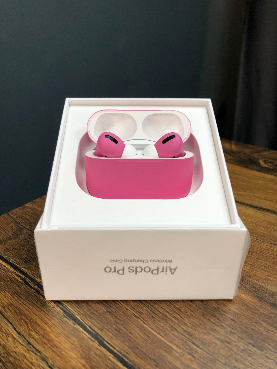 Наушники AirPods Pro 2 Color Type-C (2023) Розовый матовый (Ral_4010)