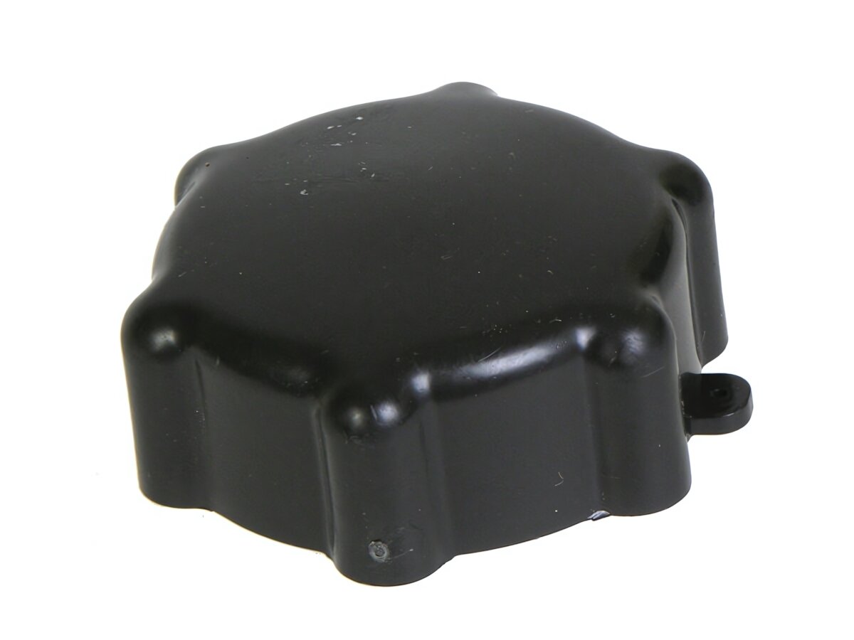 Пробка пластиковая для канистры с прокладкой, цвет чёрный, удобное герметичное закрытие