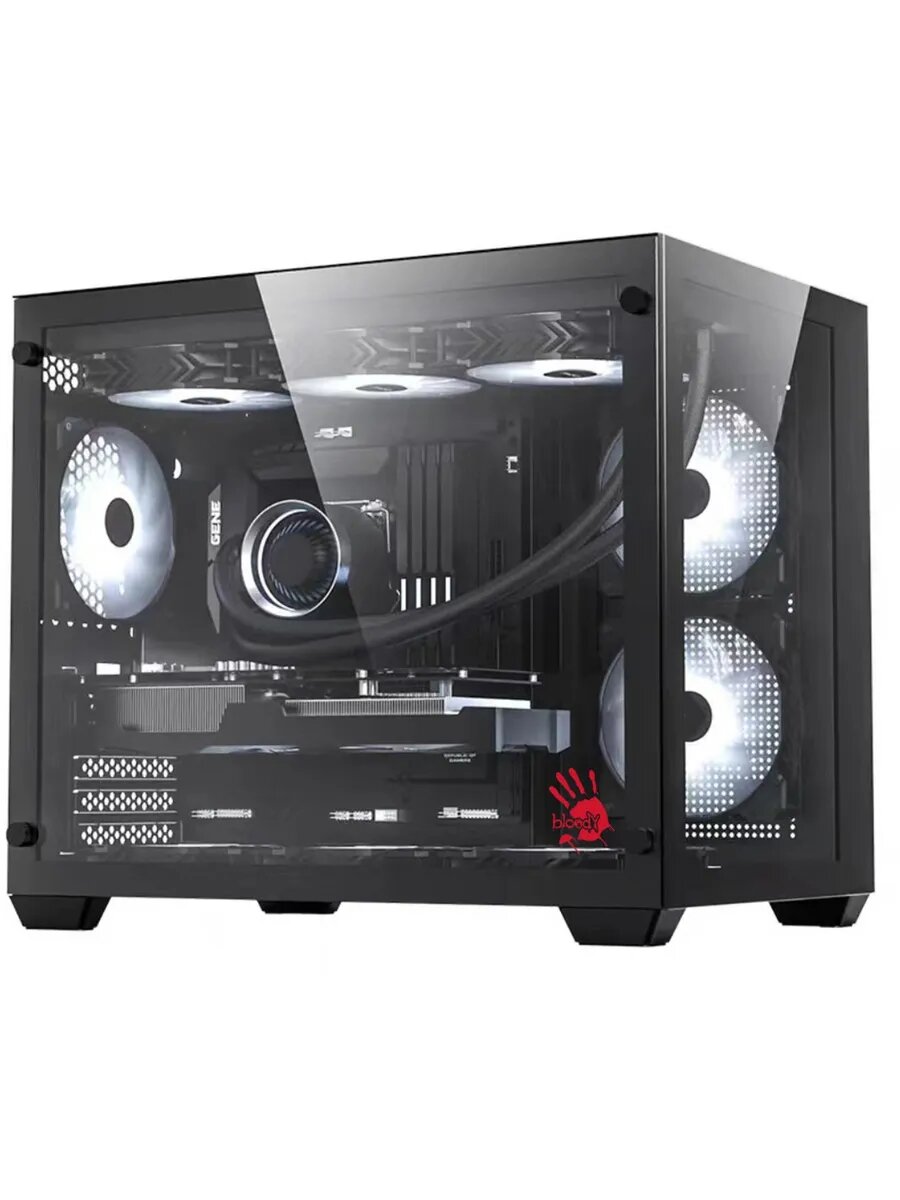 Корпус BD-CC108 черный без БП mATX
