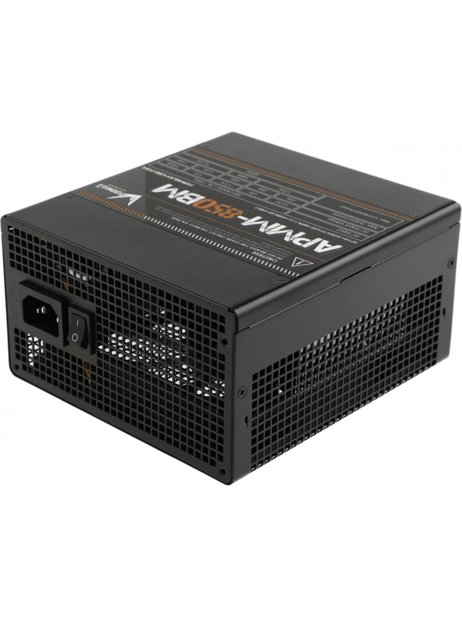 Блок питания ATX FORMULA APMM-850BM 850W, 80+ bronze, 140mm fan, full modular, RTL