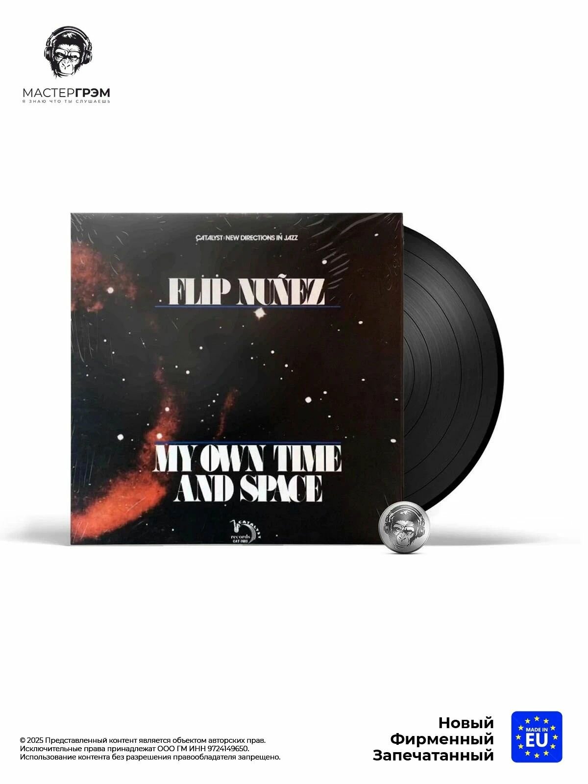 Виниловая пластинка Flip Nunez - My Own Time And Space (LP) 2023