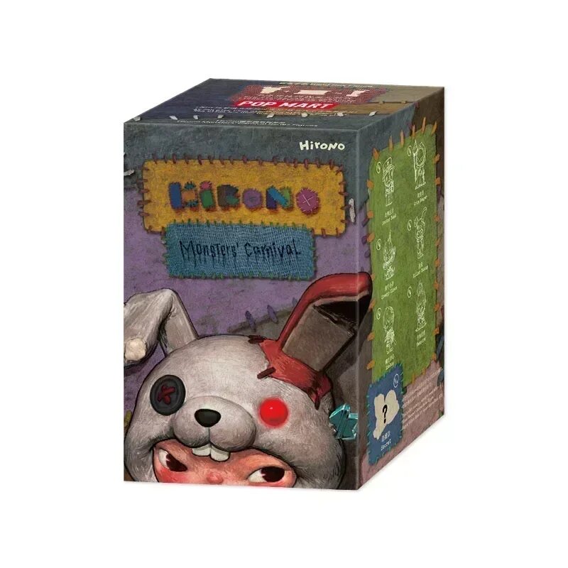 POP MART Hirono Monster Carnival, Серый, Blind Box
