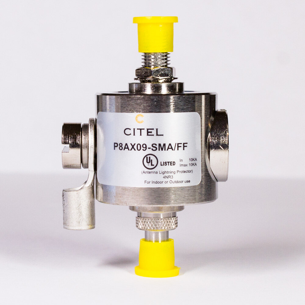 УЗИП CITEL P8AX09-SMA/FF (60511) для коаксиальной линии, коннектор SMA, мама-мама