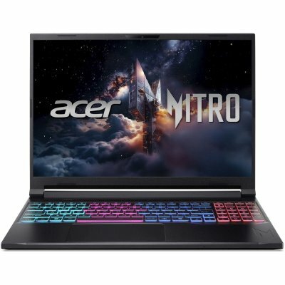 Ноутбук Nitro V 16S ANV16S-71-55X8-wpro Intel Core 5 210H, 2.2 GHz - 4.8 GHz, 16384 Mb, 16" WUXGA 1920x1200, 512 Gb SSD, nVidia GeForce RTX 5050 8192 Mb, Windows 11 Professional, черный, 2.1 кг, NH. U27CD.001 (операционная система в комплекте)