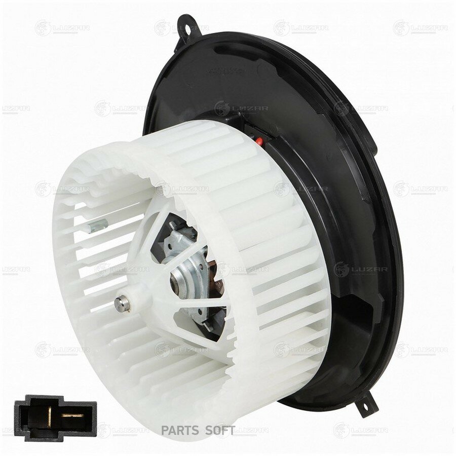 Вентилятор отопителя салона Москвич 3 (22-)/6 (22-)/JAC J7 (20-)/JS4 (20-) от официального дистрибьютора, LUZAR, артикул LFH3037