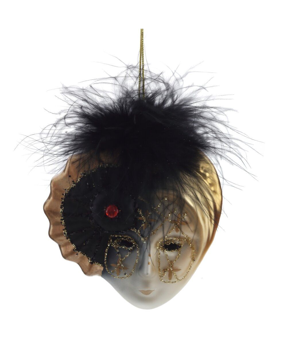 Украшение новогоднее "Маска", L9,5 W3 H12 см