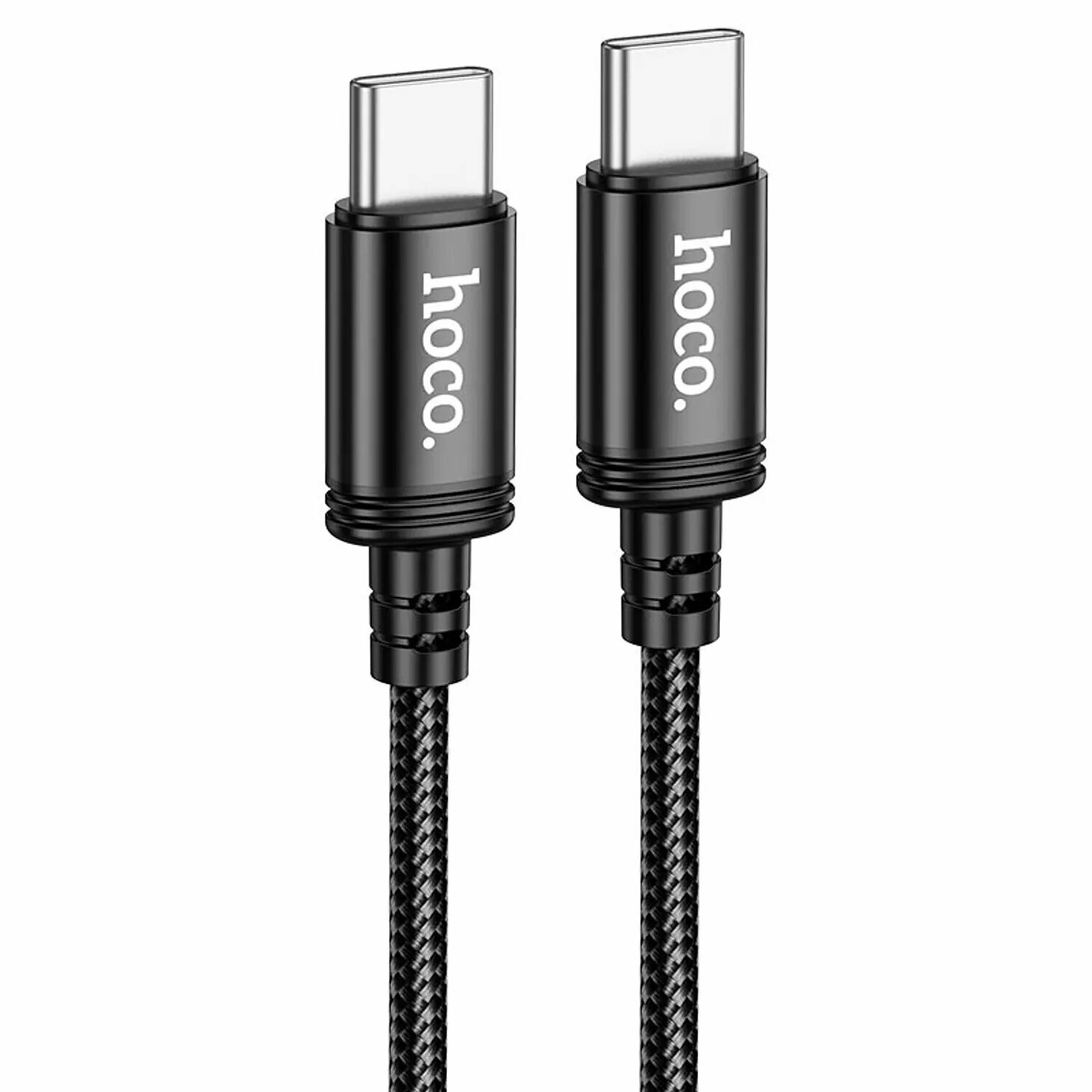 Кабель Hoco для смартфонов, USB - Type C, Hoco X89 Wind, чёрный, 1 метр, 3A для быстрой зарядки