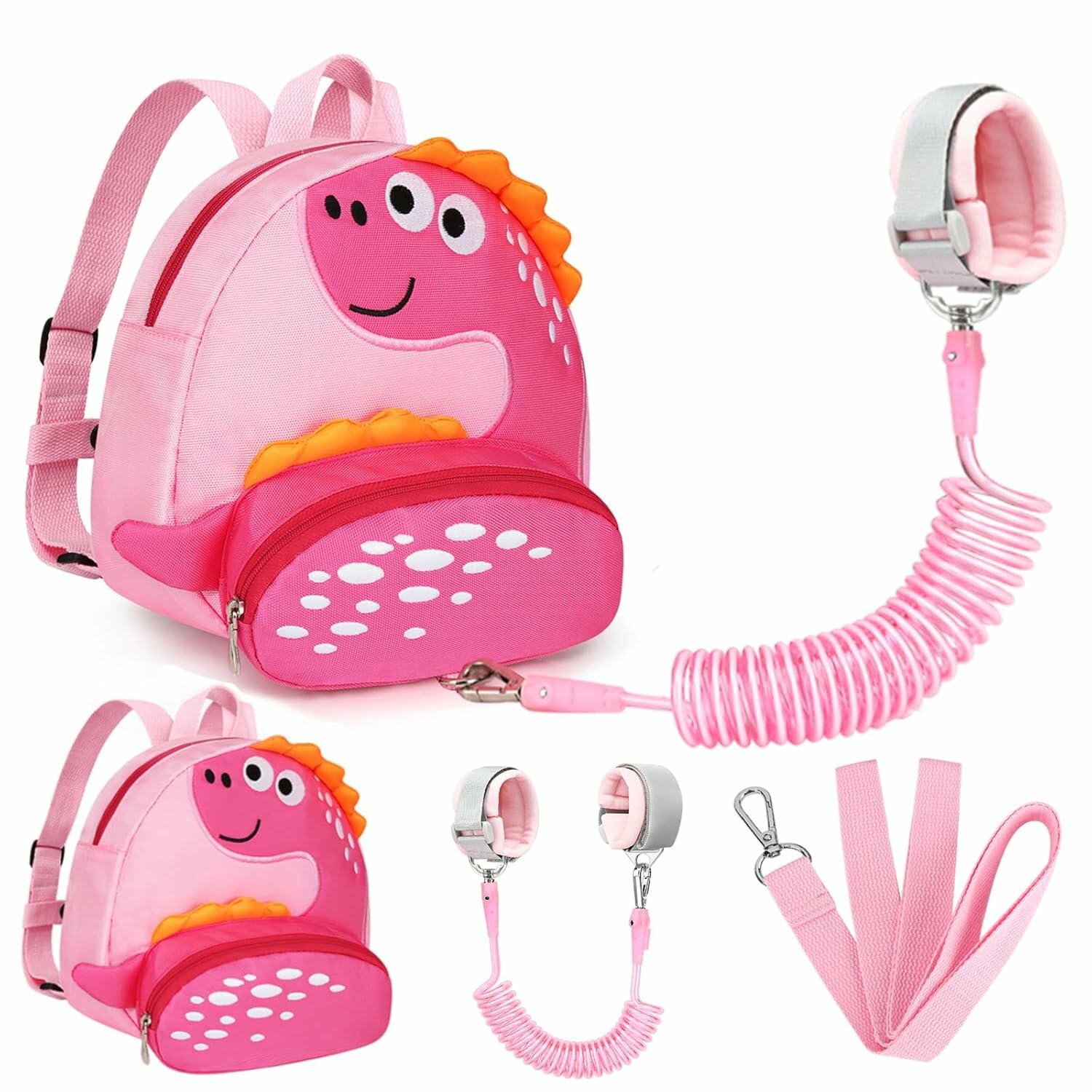 Детский рюкзак-поводок с пингвином, антипотеряный наручник для малышей, удобный для прогулок, путешествий и контроля