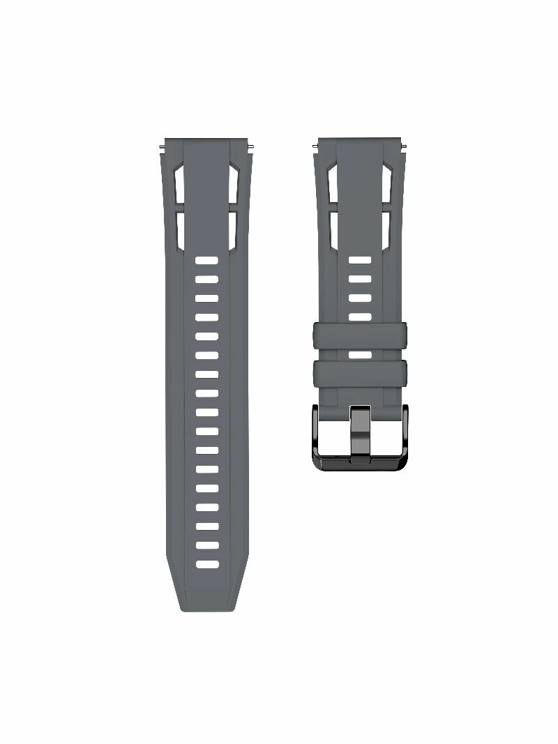 Силиконовая часовая лента для Huawei Watch Ultimate 2 дыхающая мягкая 22 мм двухцветная часовая лента