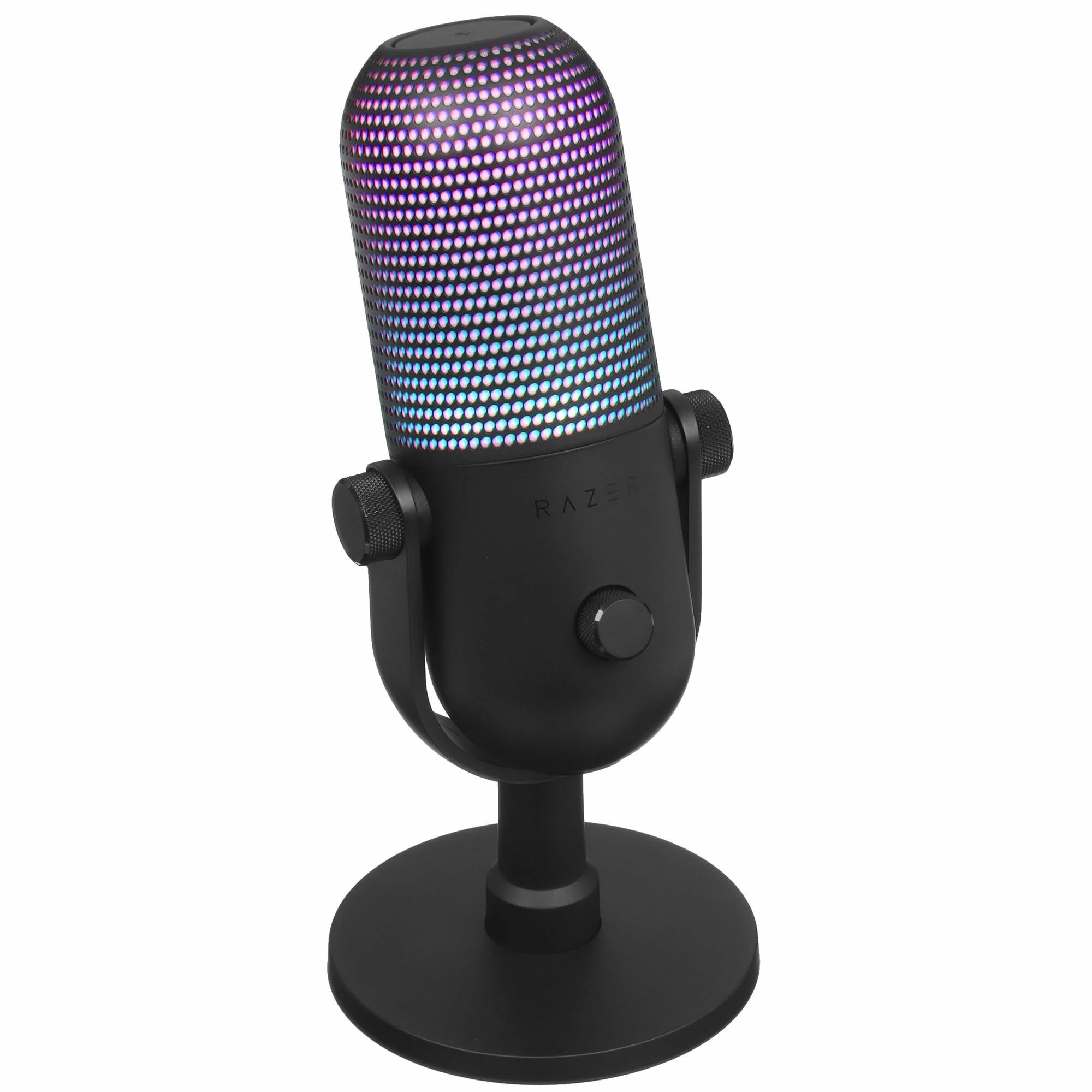 Микрофон Razer Seiren V3 Chroma, универсальный, настольный, проводной, черный
