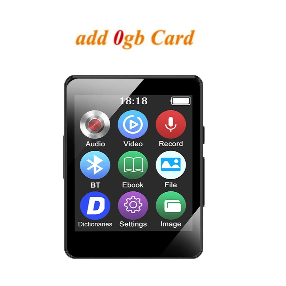 MP3-плеер с Bluetooth 5.0, 64GB