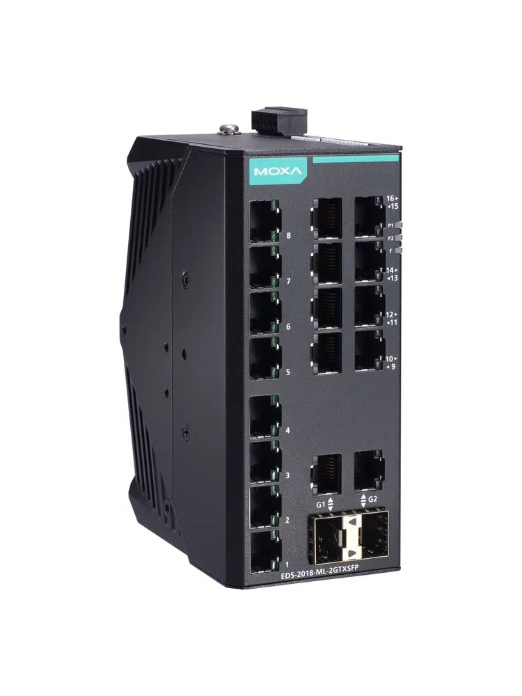Коммутатор MOXA EDS-2018-ML-2GTXSFP