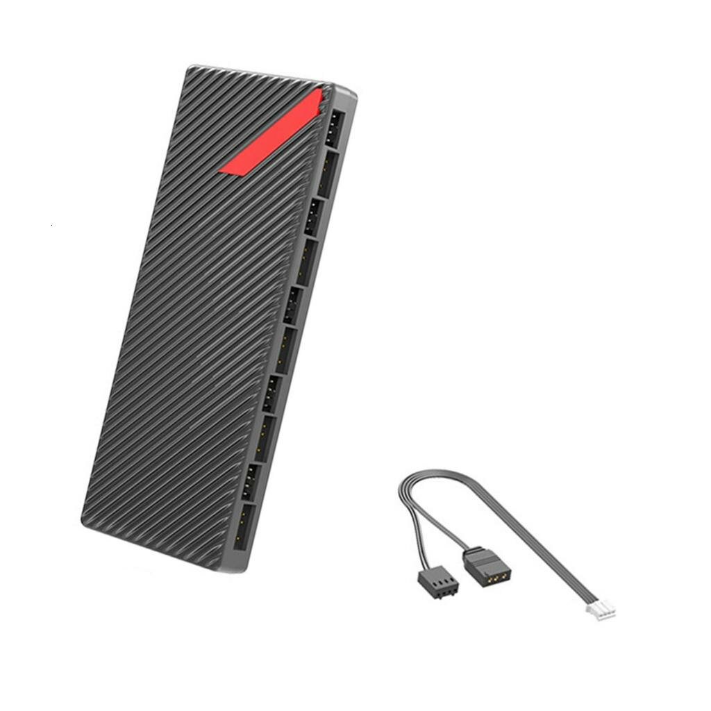 Контроллер вентиляторов ARGB+PWM 10 портов