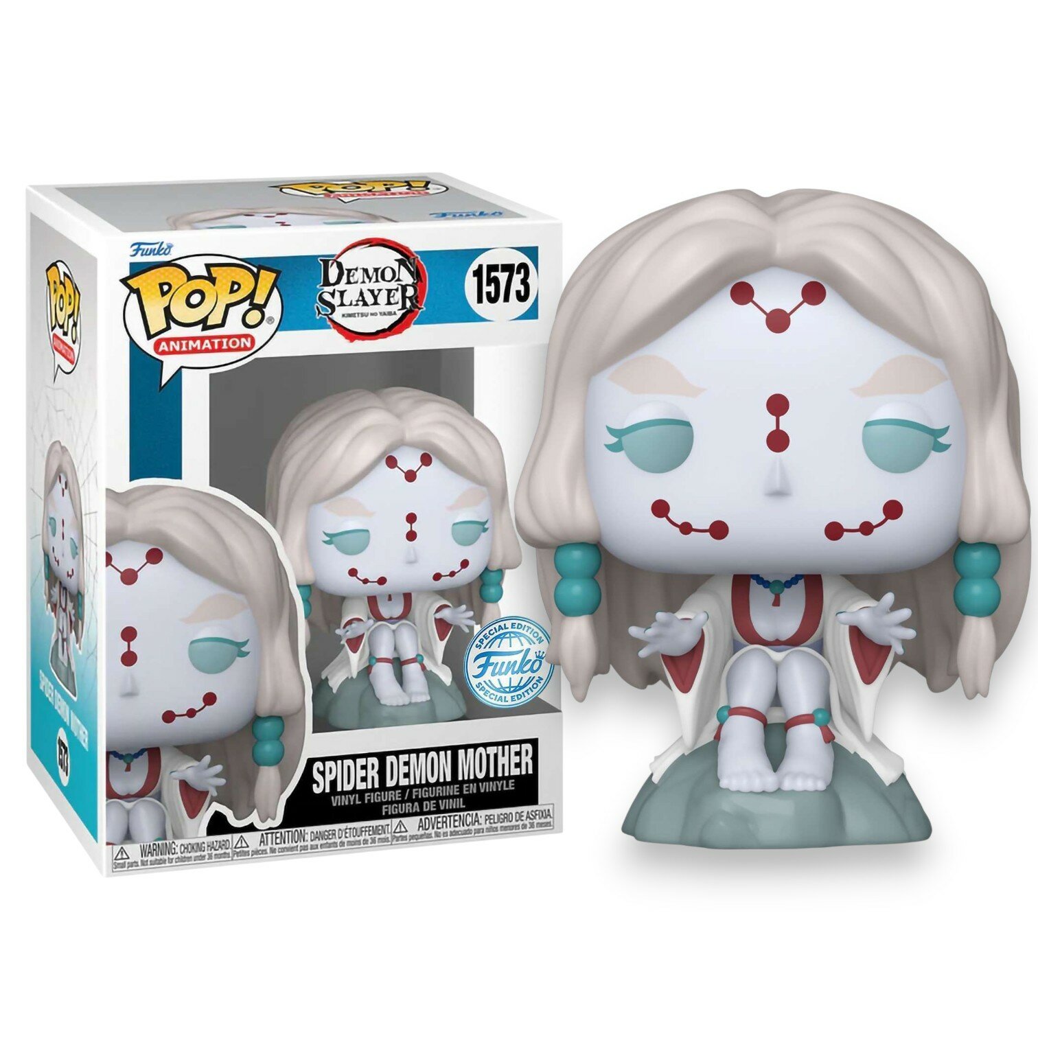 Фигурка Funko Pop! коллекционная Мать-паук Демон "Demon Slayer" Эксклюзив 1573 (Фигурка Фанко Поп)