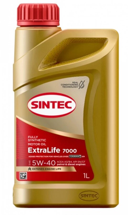 Sintec SINTEC ExtraLife 7000 5W-40 A3/B4, 1L