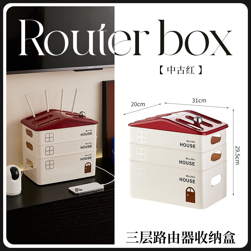 Коробка для хранения роутера, органайзер для WiFi модема, крышка для кабельной розетки, настольный хаб для хранения