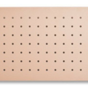 Простая металлическая прямоугольная перфорированная панель для хранения в скандинавском стиле без сверления для стен в гостиной и спальне