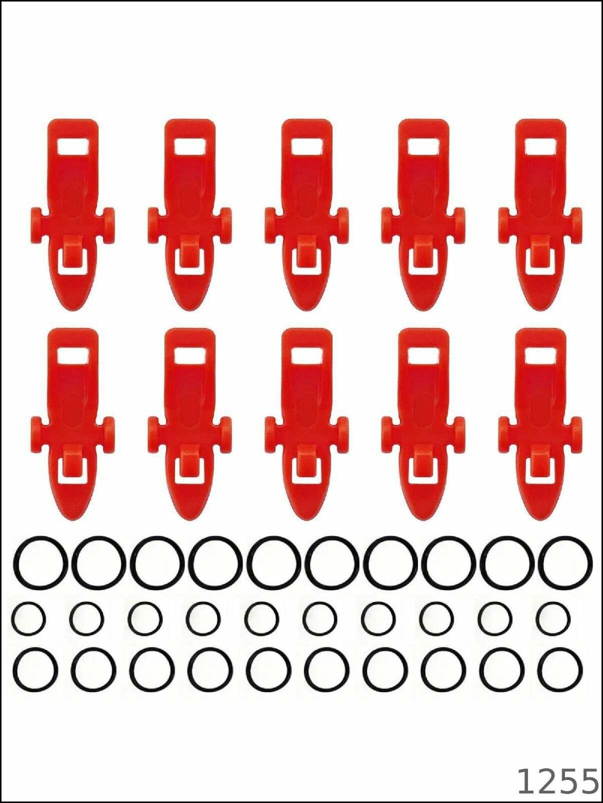 Держатель рыболовного крючка на удилище, держатель на спиннинг Hook Keeper, рыбалка аксессуары 10 шт.11