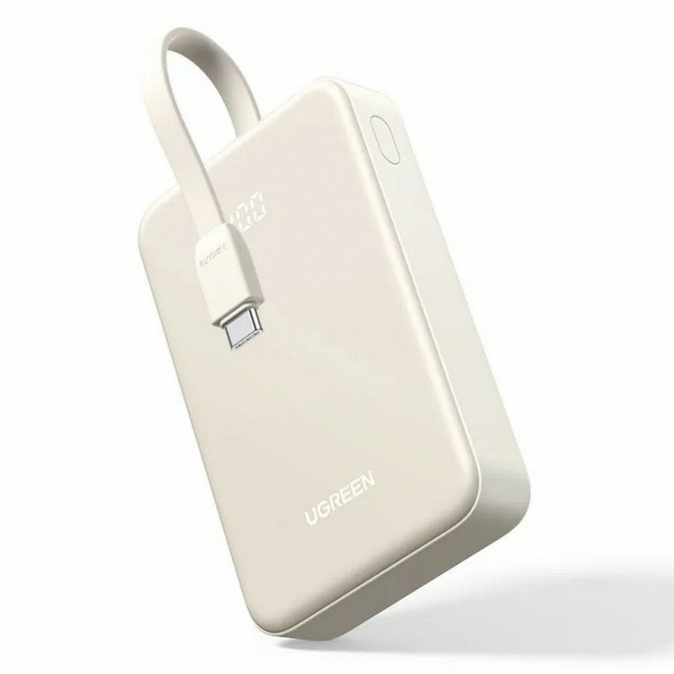 Внешний аккумулятор Ugreen PB521 20000 mAh PD30W (45207) бежевый