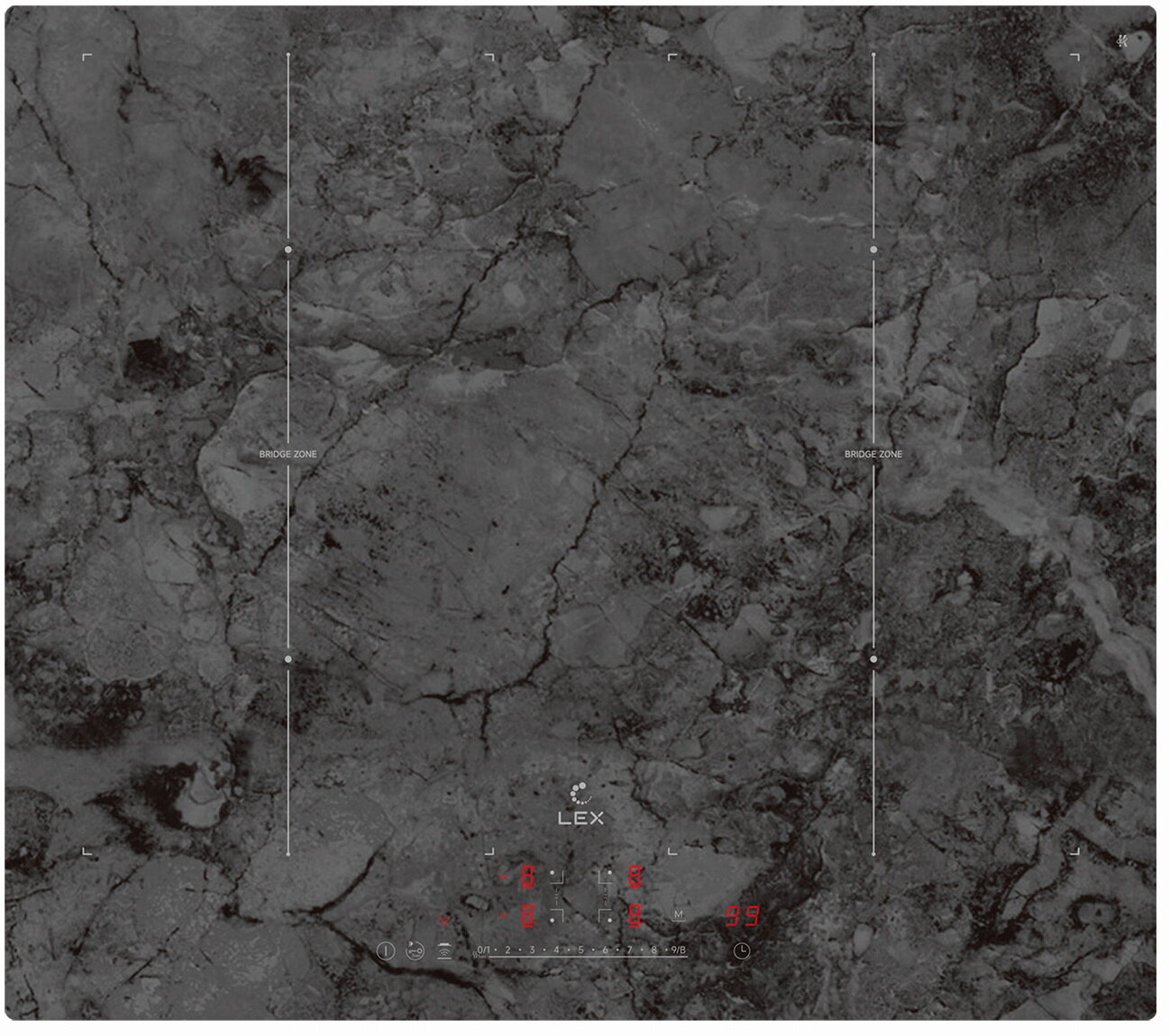 Электрическая варочная панель LEX EVI 640 F I DS