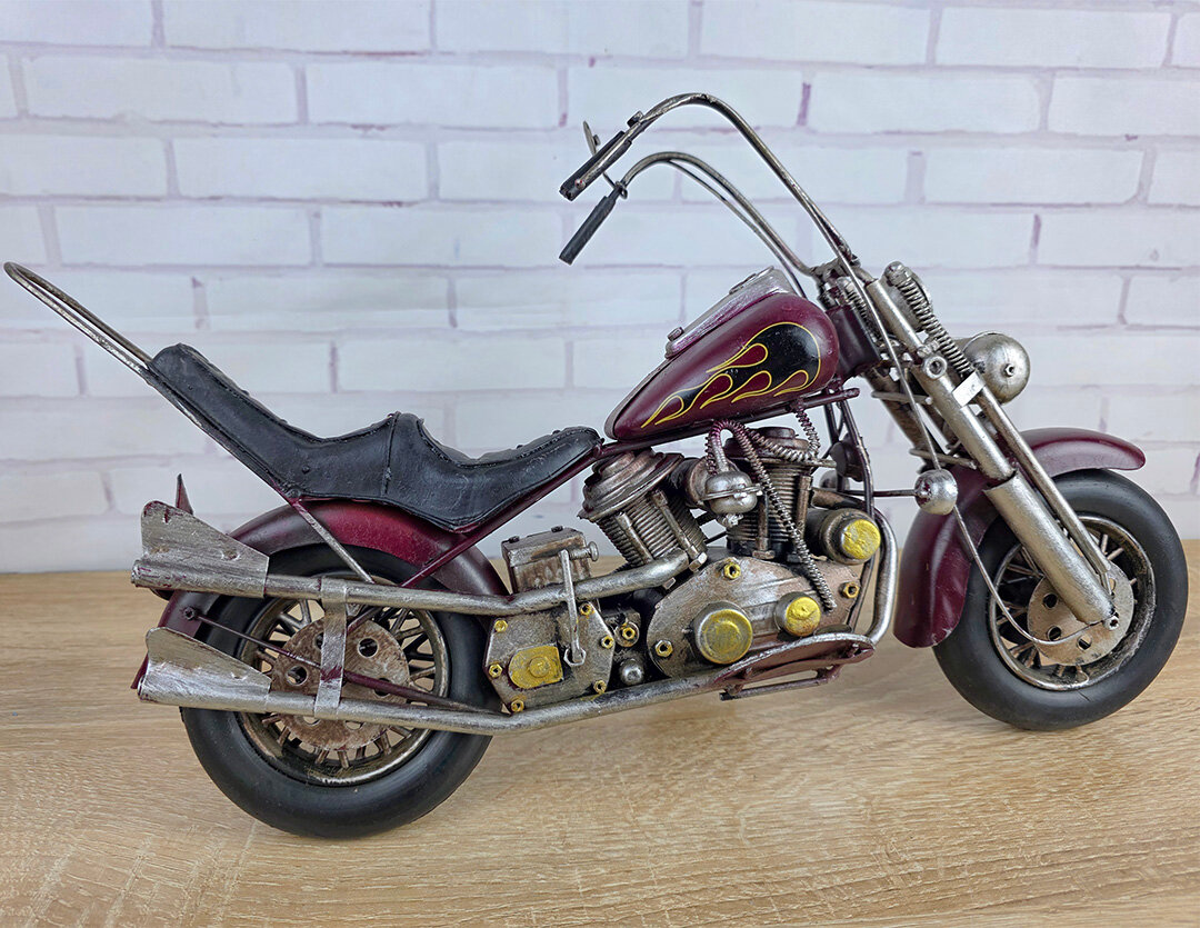 Коллекционная модель мотоцикла HARLEY DAVIDSON 46х13х24 см, Металл ATR7026