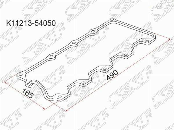 Прокладка клапанной крышки SAT K11213-54050 TY 2L#, 3L, 5L 89-