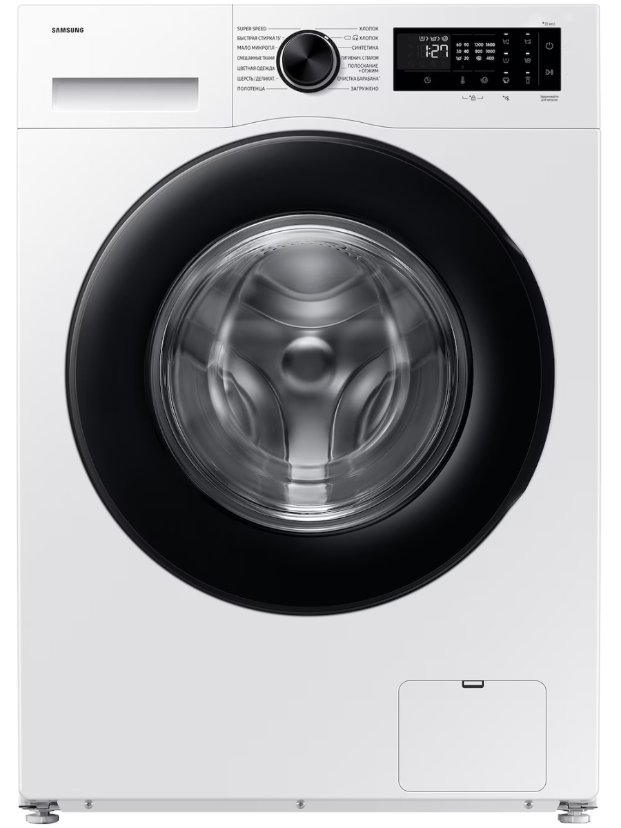 Стиральная машина Samsung WW90DG5U34AELP кл: A фронтальная, макс. загрузка:9кг белый