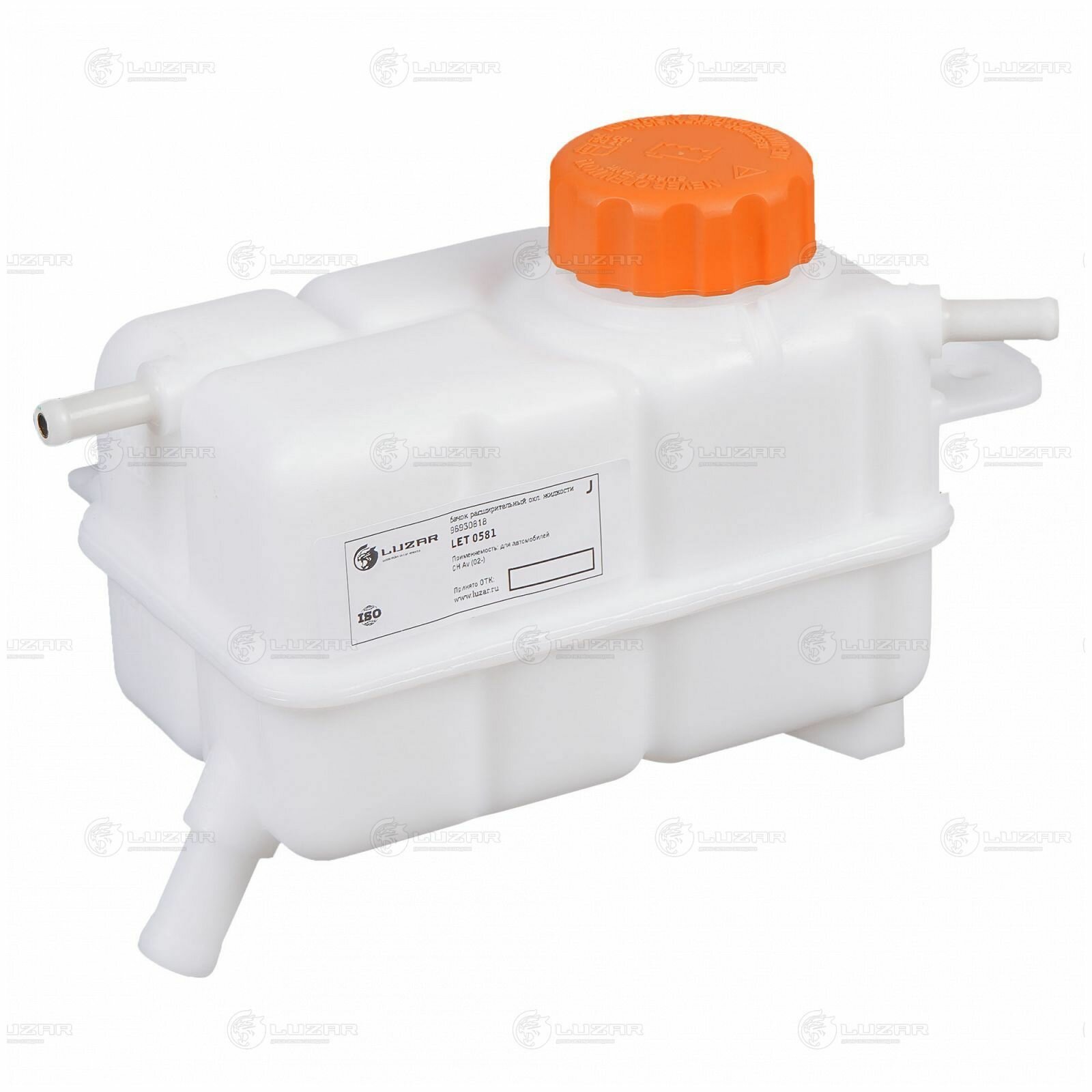 Бачок расширит. охл. жидкости для а м Chevrolet Aveo 02- LUZAR LET 0581