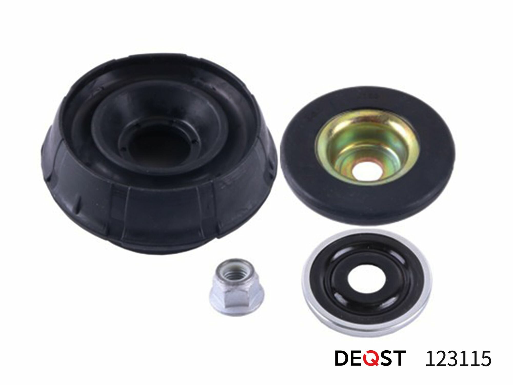 Опора переднего амортизатора L R компл. RENAULT DUSTER 04.101.6 DEQST 123115