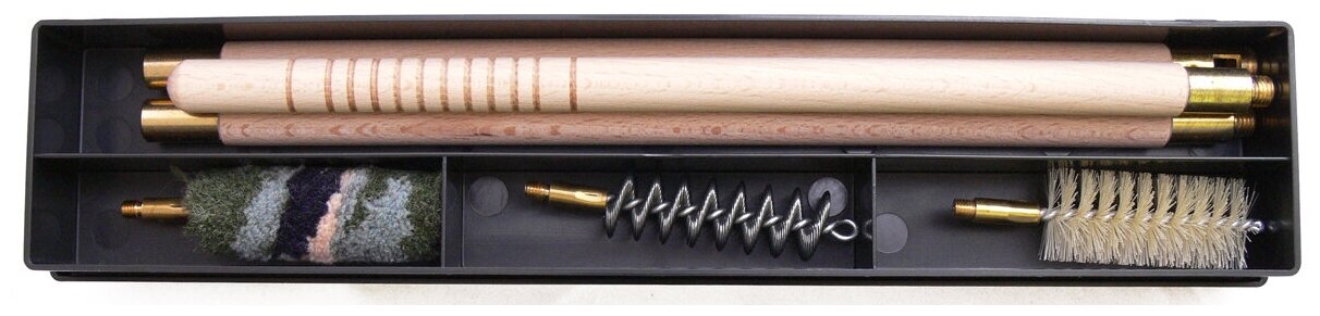 Набор для чистки коробка "Nimar", калибр 20, 4 предмета