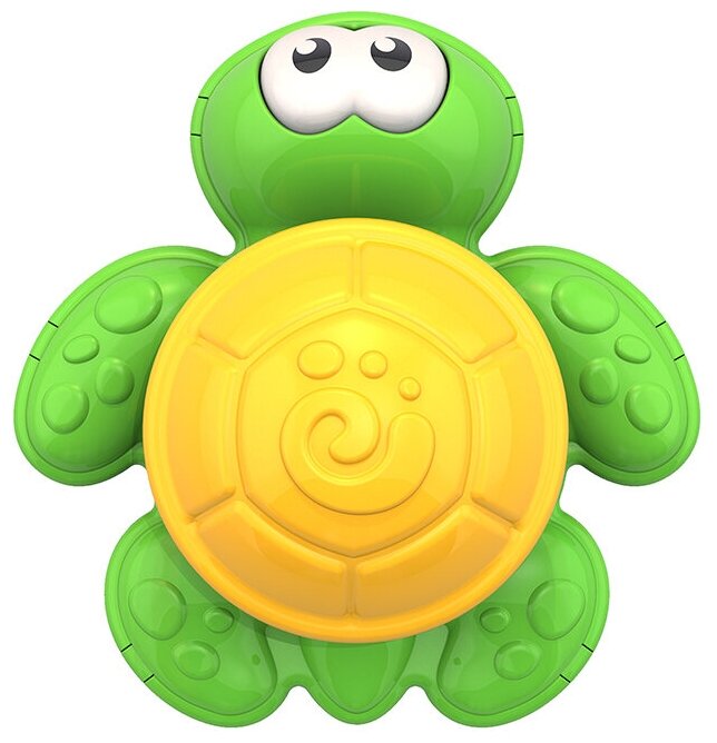 Игрушка для ванной Нордпласт Черепашка, 734 зеленый/желтый