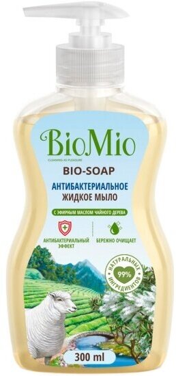 Жидкое мыло Biomio Bio-Soap с маслом чайного дерева, 300 мл