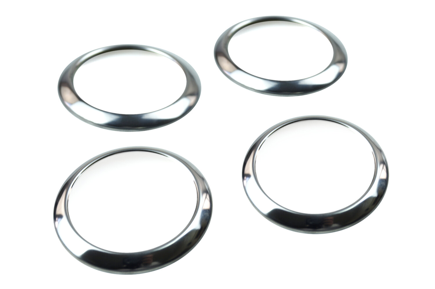 Накладки хромированные на сопла воздуховодов Лада Гранта, Калина 2, Датсун