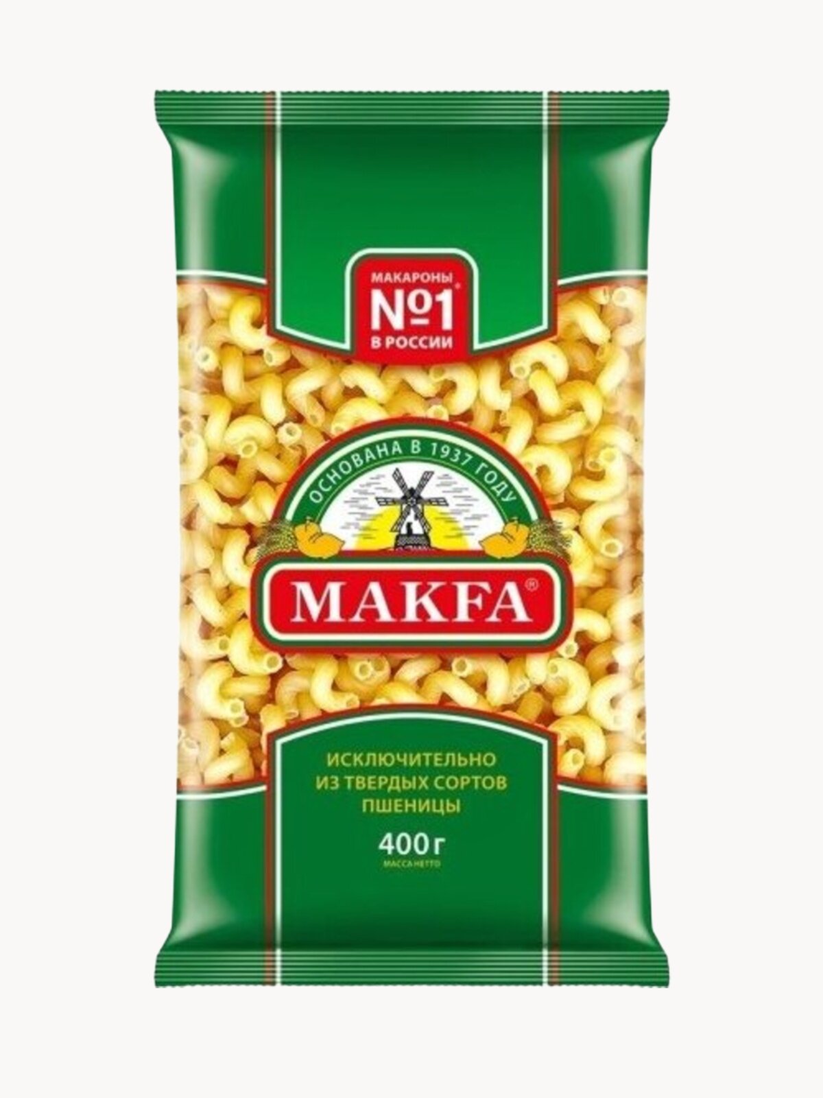 Макаронные изделия Makfa Витки группы А в/с 400 г