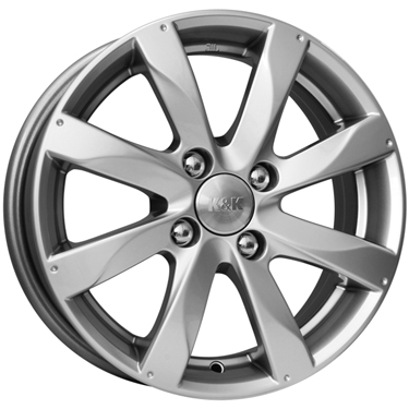 Диск КиК Джемини 6x15 4x114,3 ET40 Dia67.1 Блэк платинум