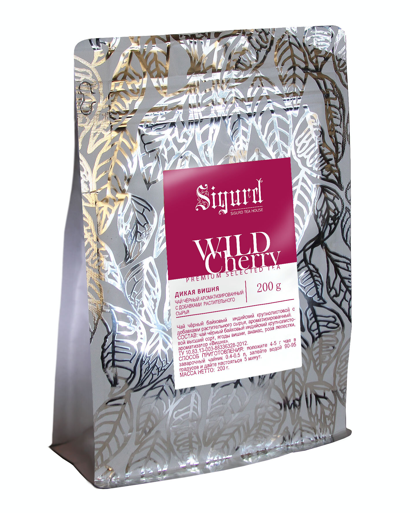 Чай "Дикая Вишня" с добавками Sigurd