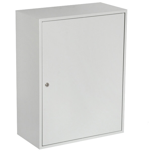 Шкаф 409F R5 1.0 650х500х250мм светло-серый 47097 с монтажной платой без реек Щитэлектрокомплект