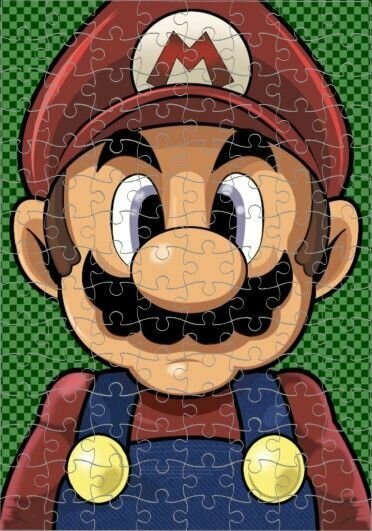 Пазл Марио/ Mario №7, А4