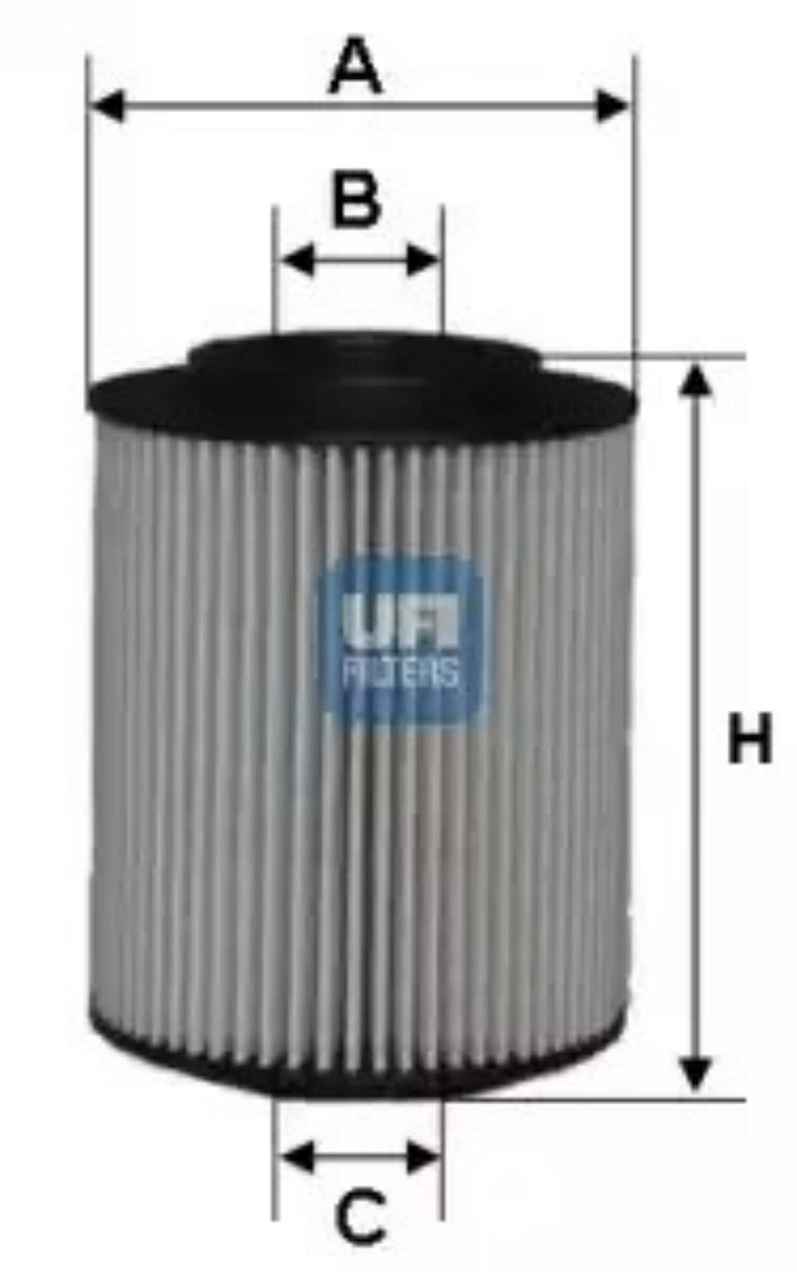 UFI 2502700 Фильтр масляный
