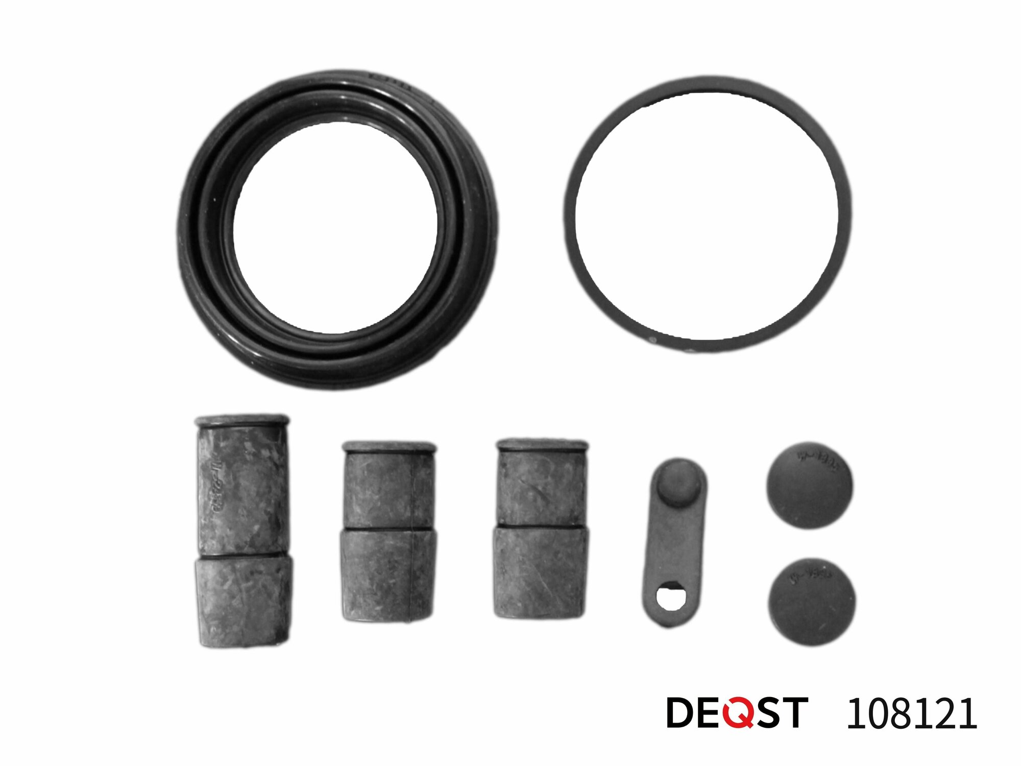 Ремкомплект тормозного суппорта переднего (для поршня O 60mm, суппорт ATE). Применяемость: AUDI A4 0, Deqst 108121