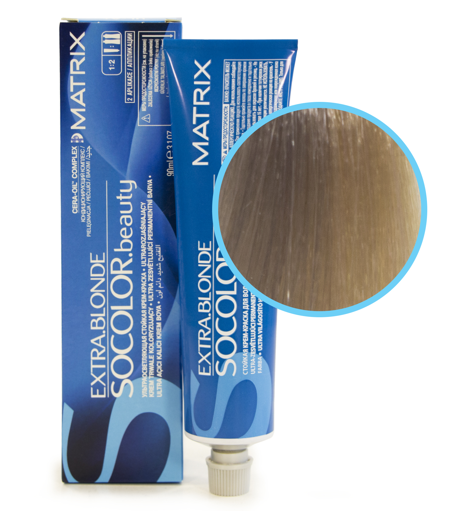 Краска для волос Socolor Beauty ультра блонд натуральный перламутр (.02) Ul-Nv