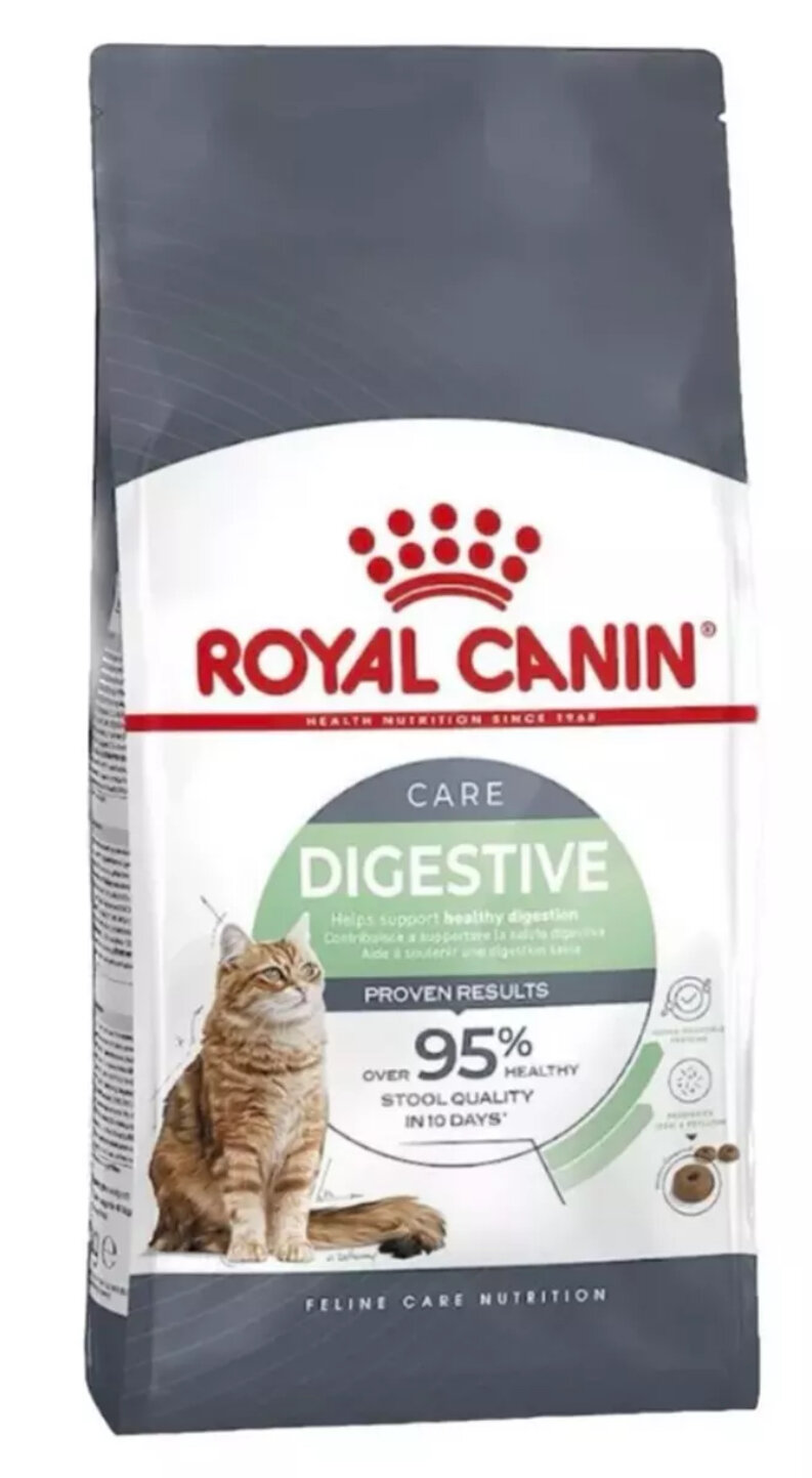 Сухой корм для кошек Royal Canin Digestive Care для поддержания здоровья пищеварительной системы от 1 до 12 лет 2 кг