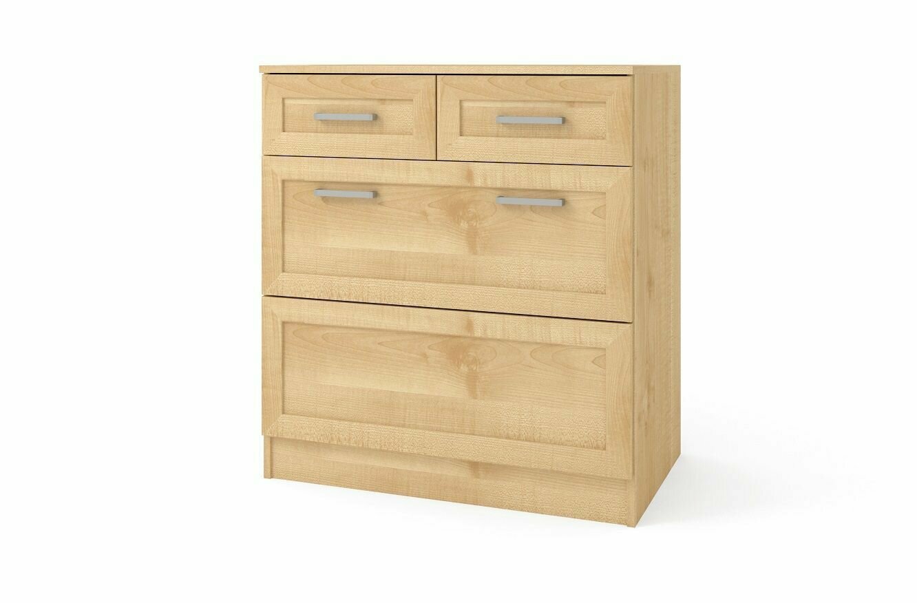 Комод К-1 80х50х90 клен танзау, рамка квадро