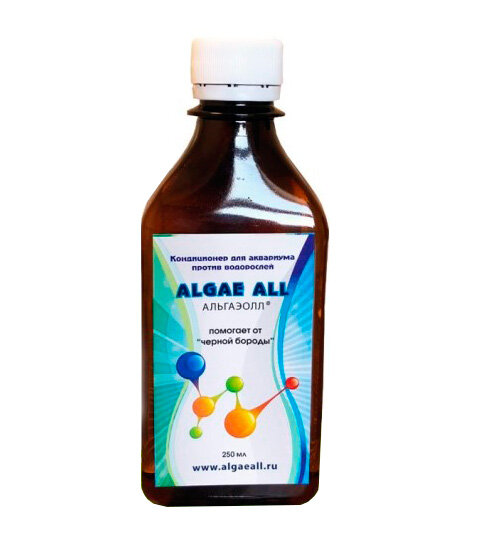 ALGAE ALL кондиционер для аквариума против водорослей PerseiLine (250 мл х 2 шт)