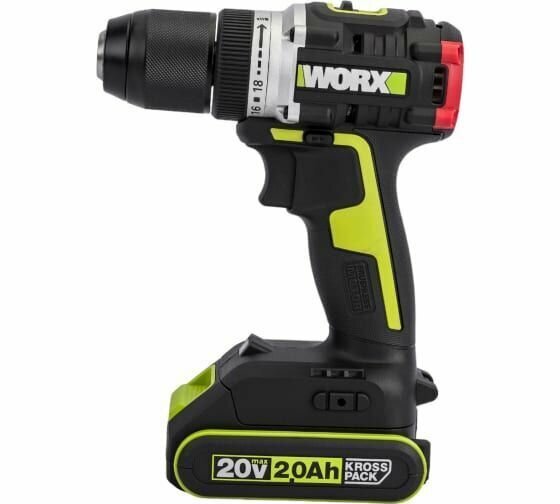 WORX Professional Аккумуляторная дрель-шуруповерт WU182