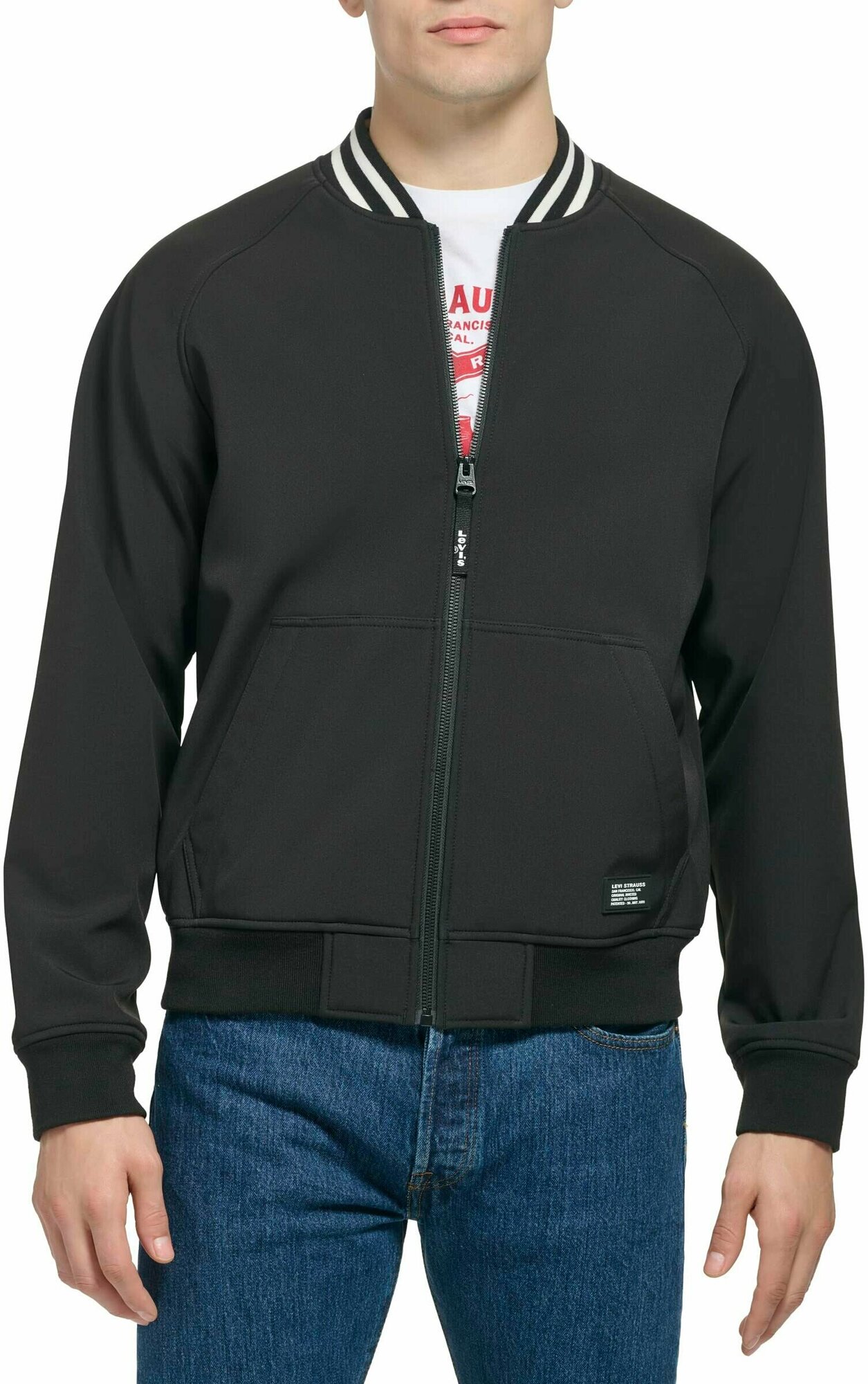 Бомбер Men Softshell Varsity Bomber Jacket