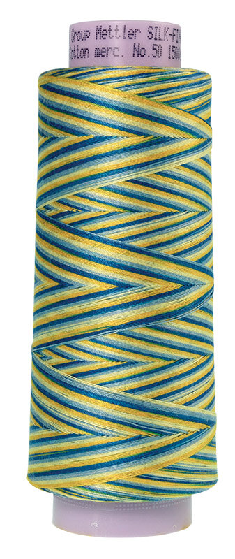 Нить для машинного квилтинга SILK-FINISH MULTI COTTON 50 1372 м Amann Group 9090-9829