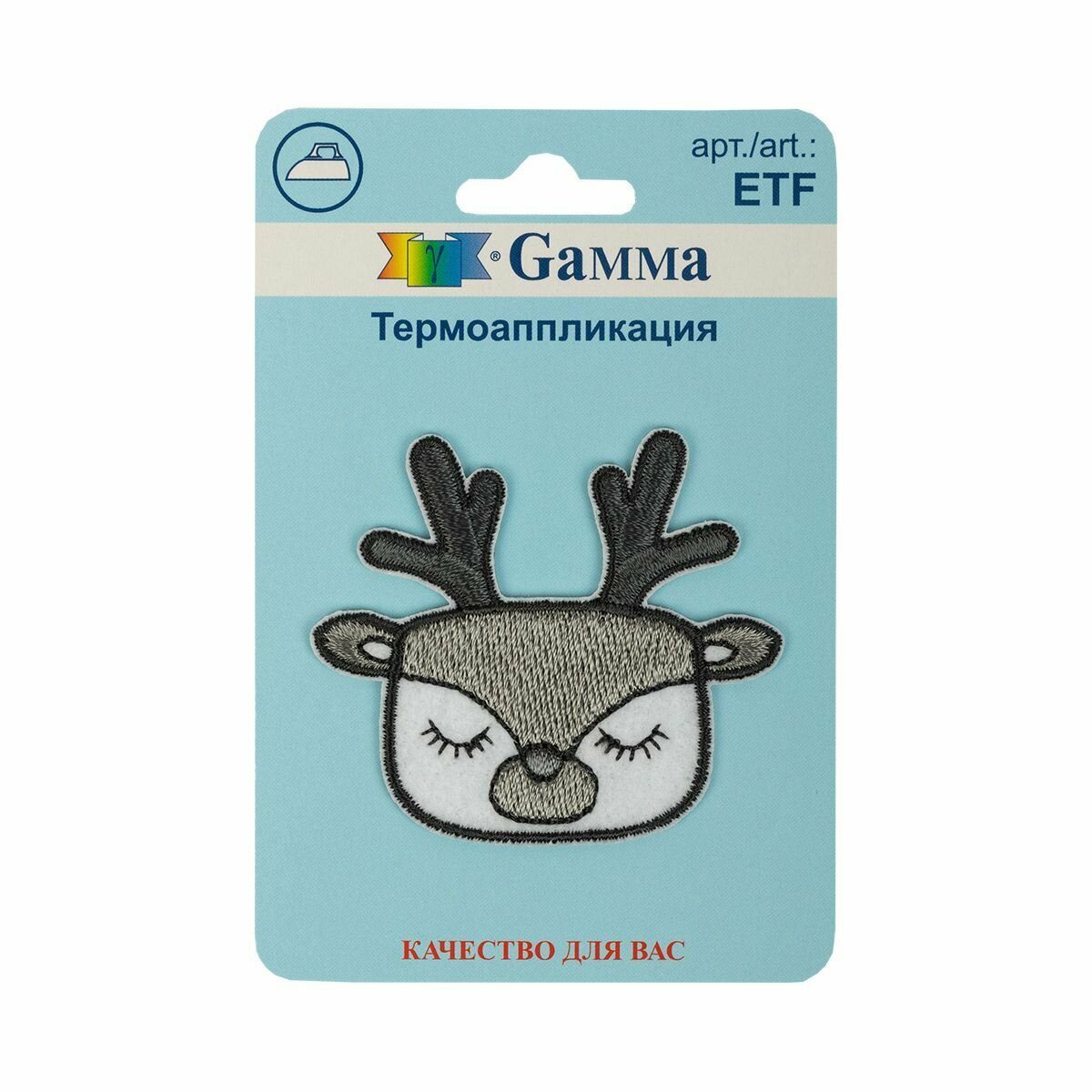 Термоаппликация "Gamma" ETF 01-233 Олененок 5.7 х 5 см