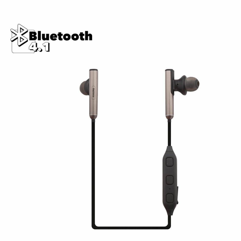 Bluetooth гарнитура Remax RB-S9, вставная, черный