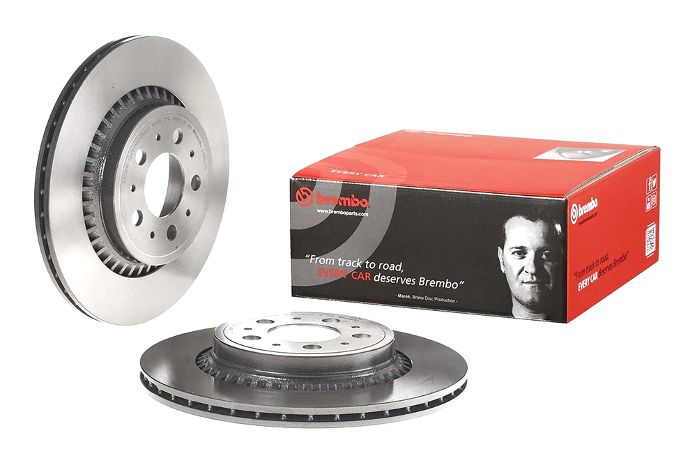 BREMBO 09.9827.11 (0335072 / 0986479320 / 09982710) диск тормозной Volvo (Вольво) xc90 I (275) v8 awd 2005-201 (Комплект 2 штуки)